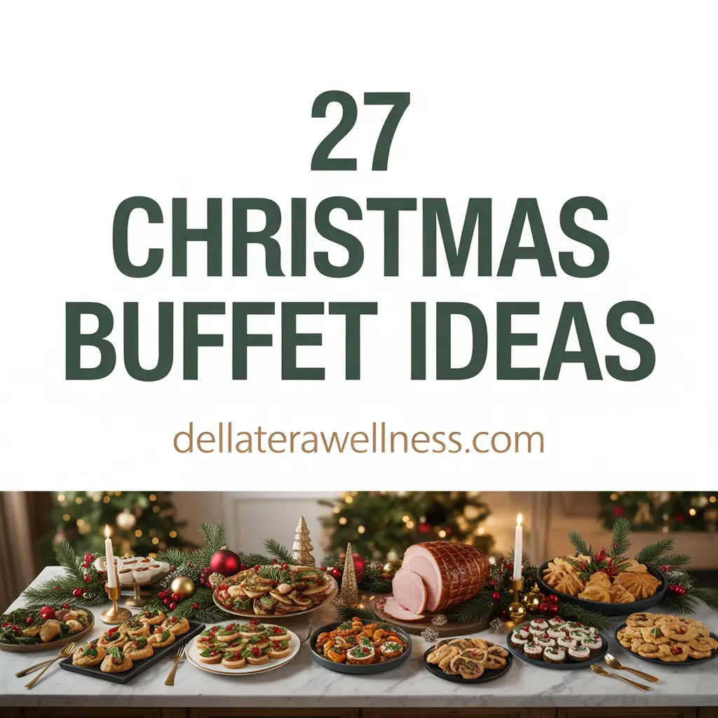 27 Christmas Buffet Ideas for a Festive Holiday Feast - Della Terra ...